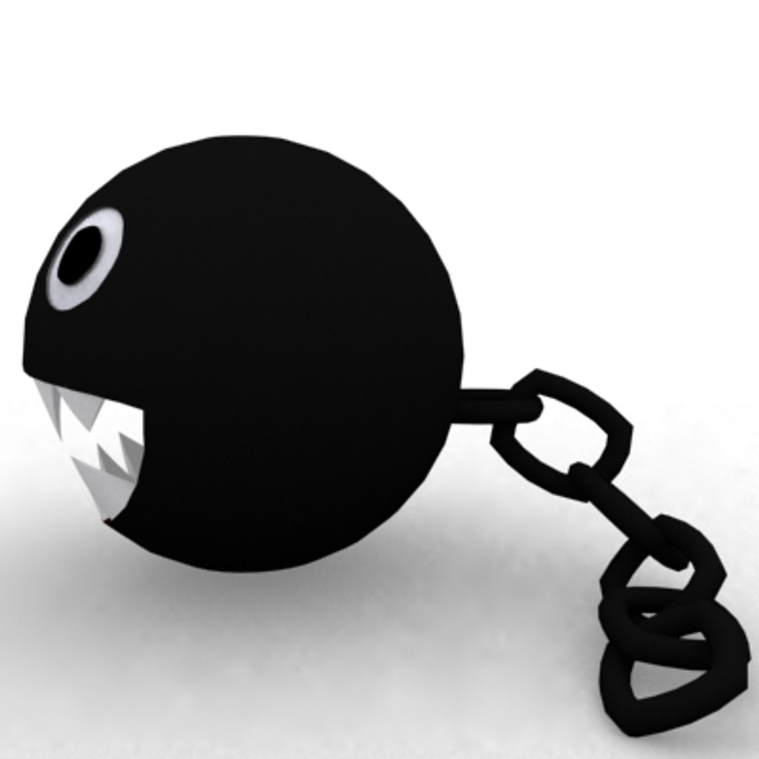 Chain Chomp 3d Model