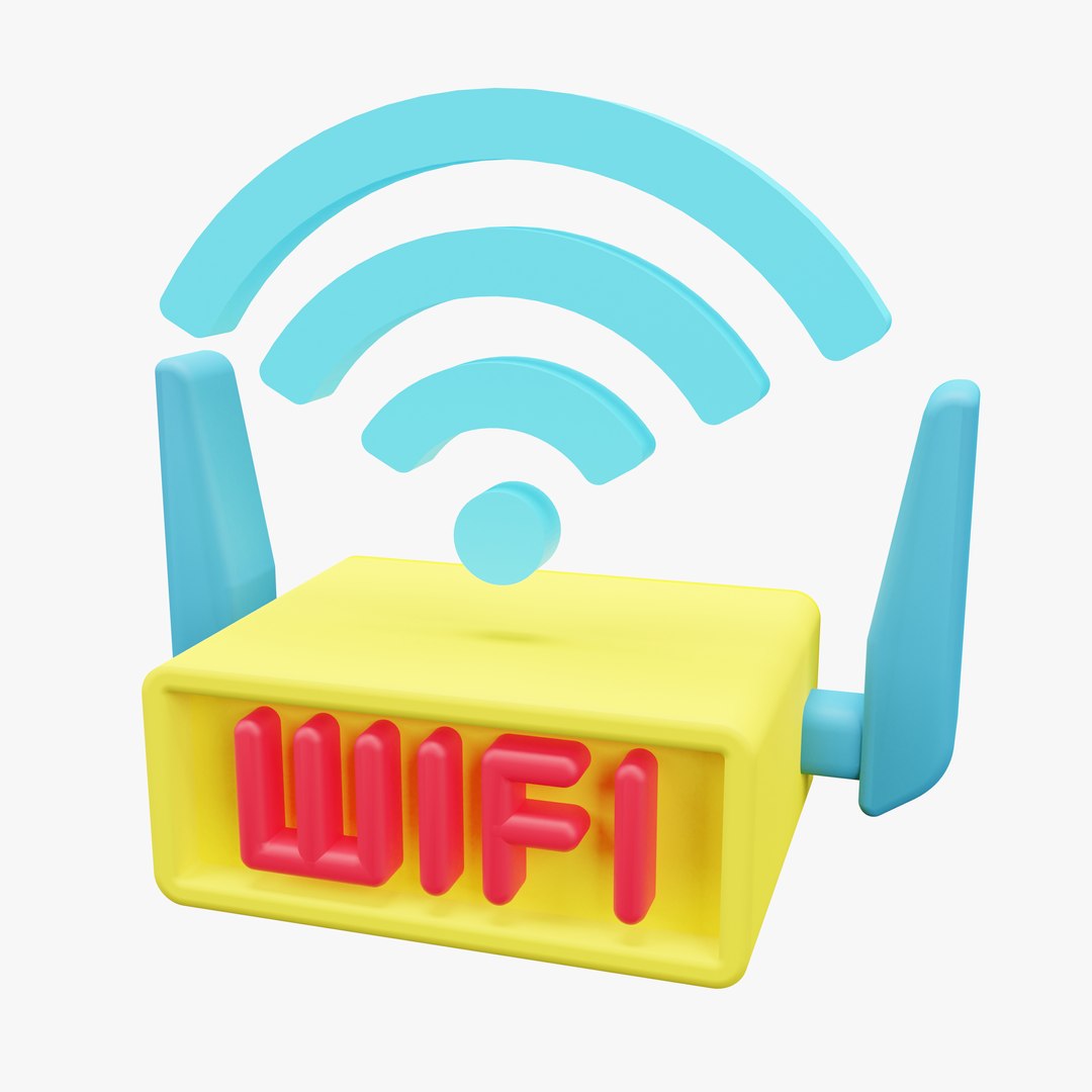 Wifi Modem About Wireless Device 3D Model - TurboSquid 2042074