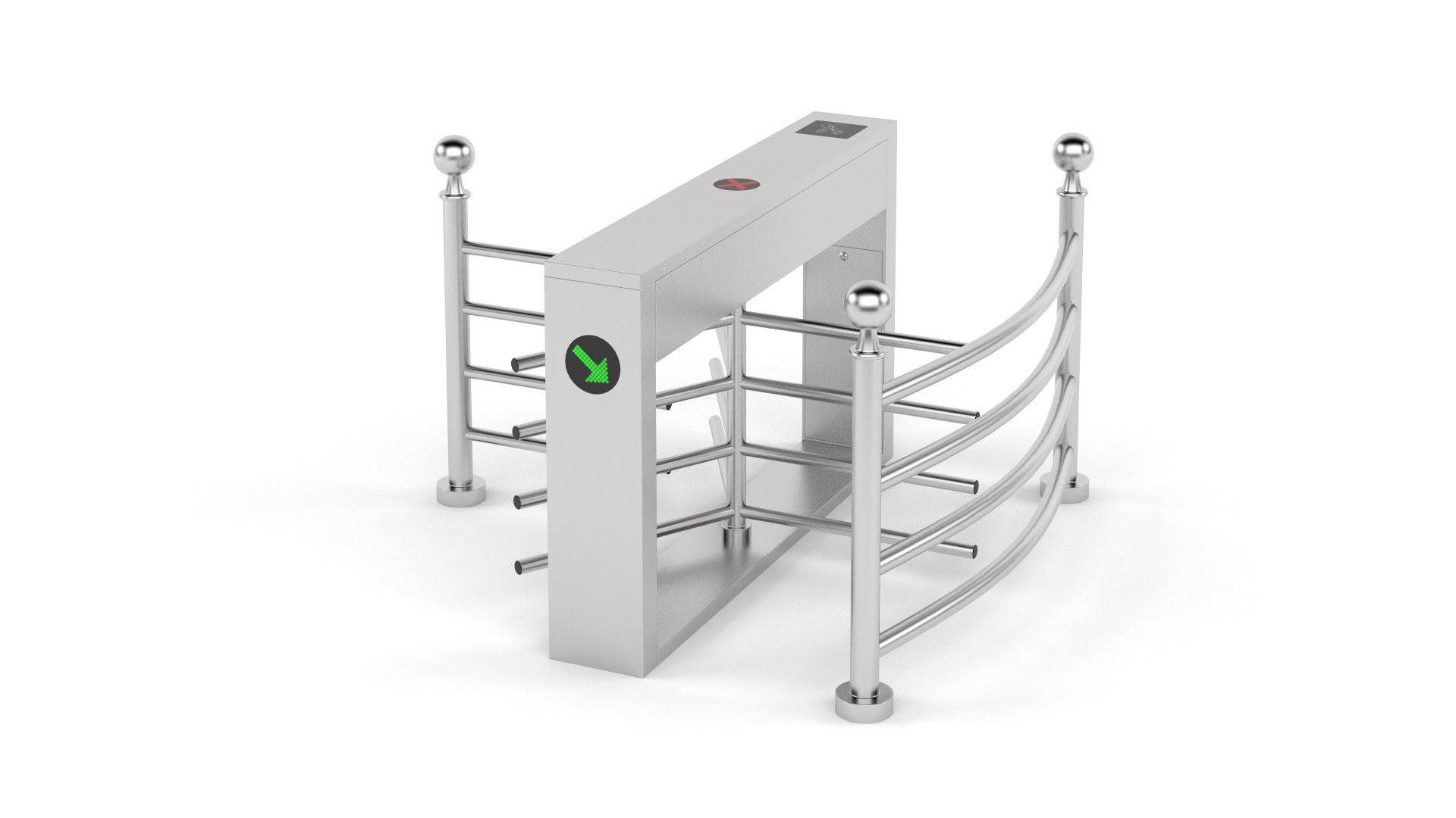 Gate Turnstile 3D - TurboSquid 1675253