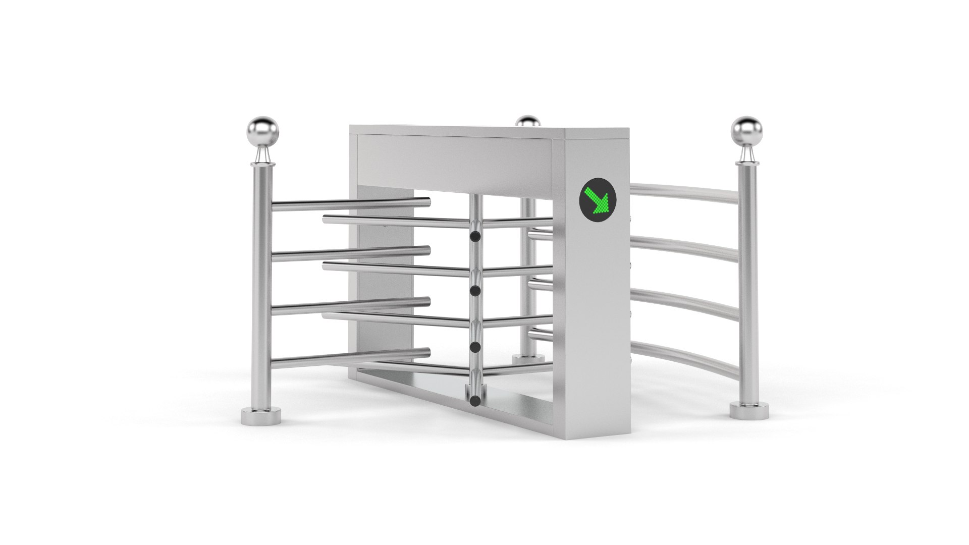 Gate Turnstile 3D - TurboSquid 1675253