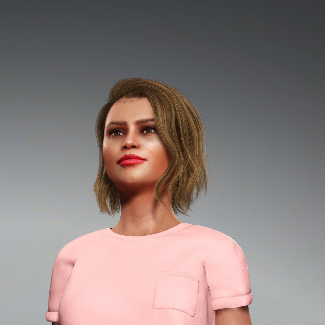 Zendaya Character 3D Model - TurboSquid 2305887