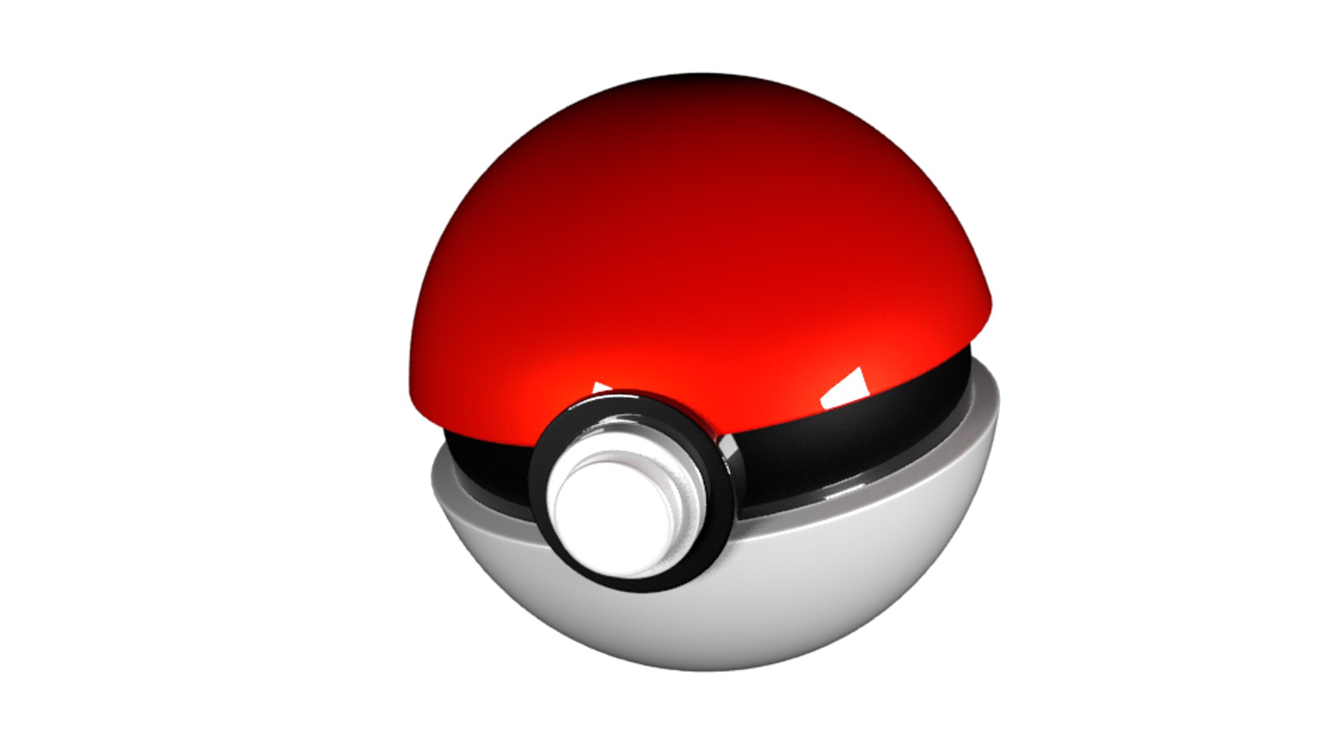 3D Model Pokeball - TurboSquid 1508093