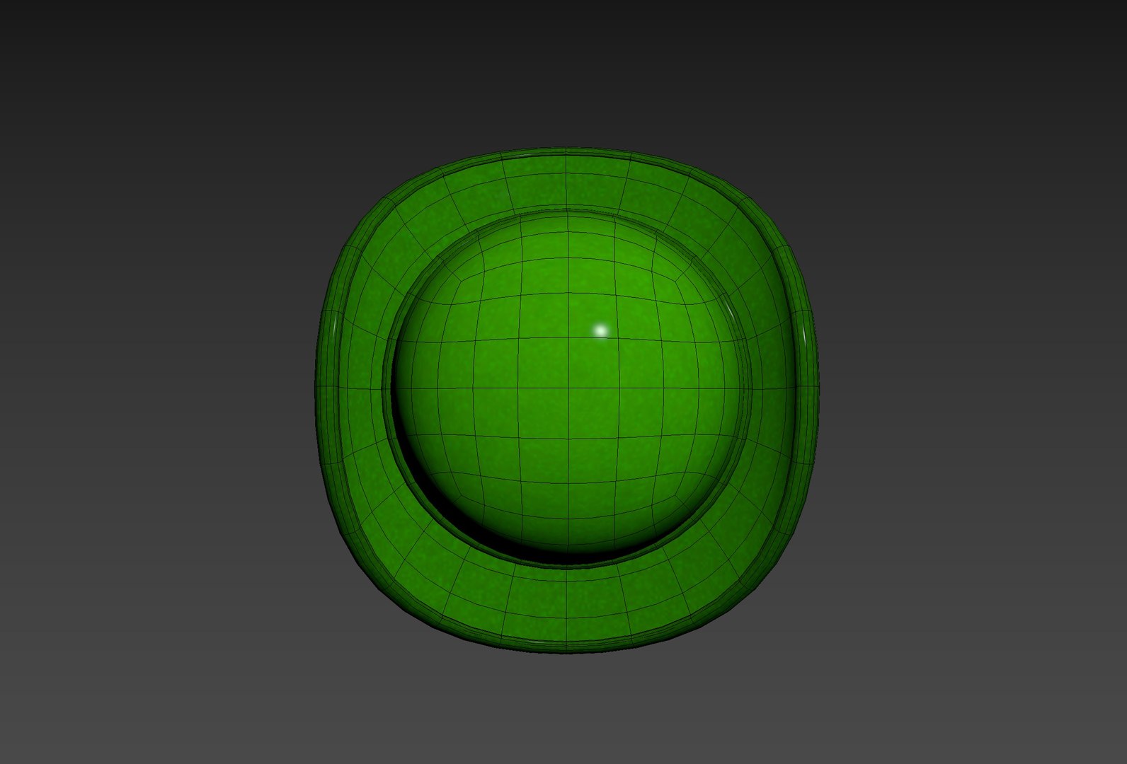3D Green Bowler Hat - TurboSquid 2267377