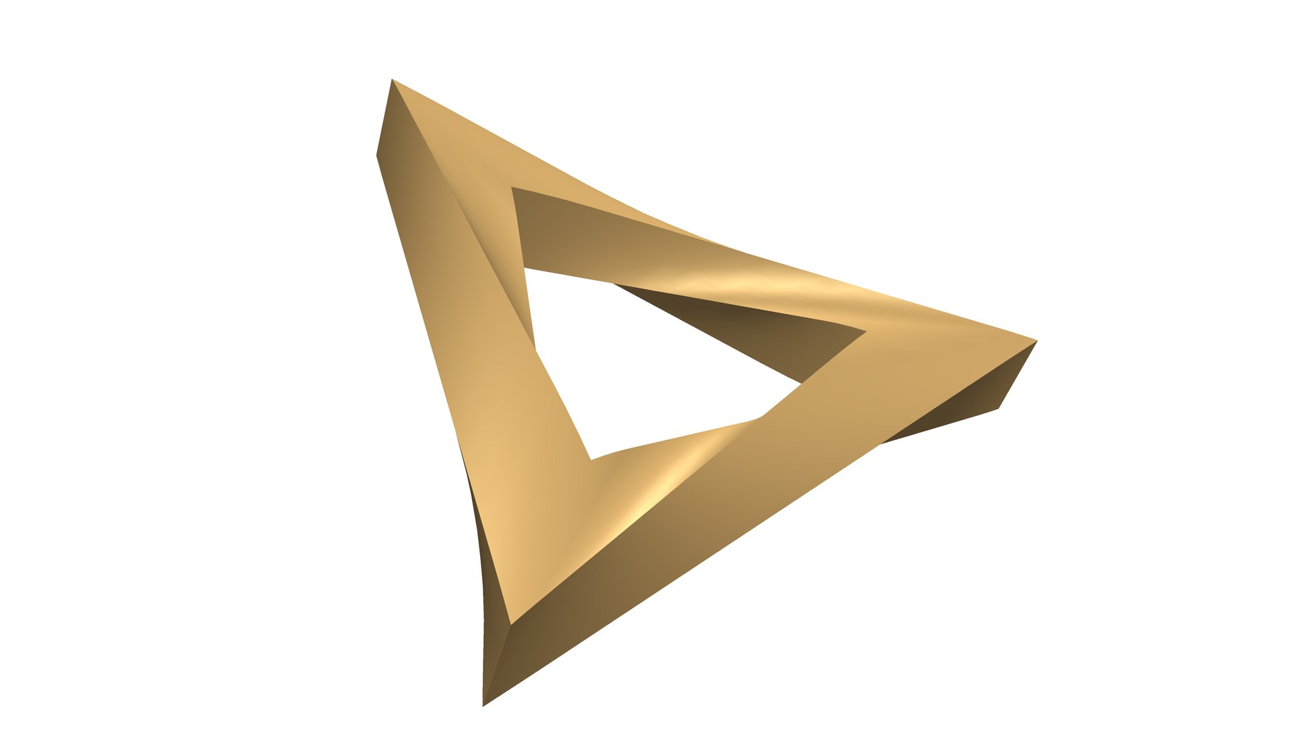 3D Penrose Triangle - TurboSquid 1999429