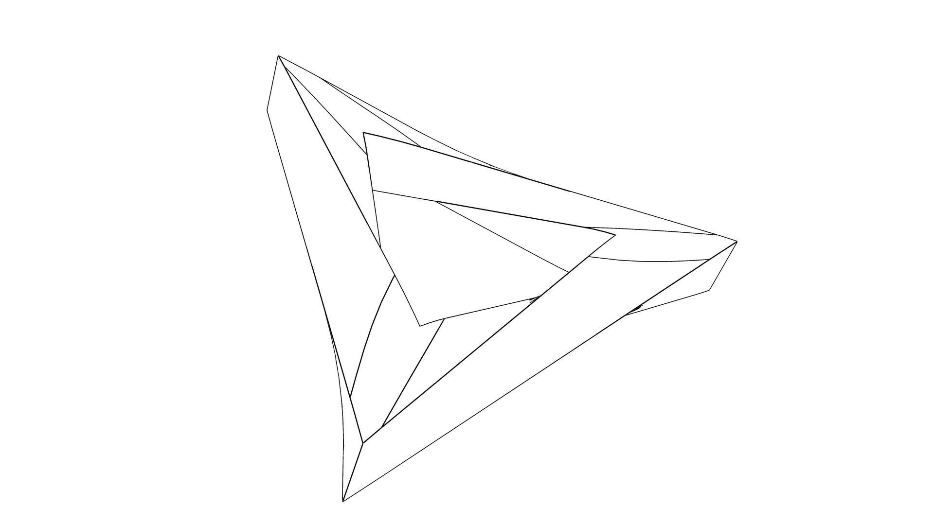 3D Penrose Triangle - TurboSquid 1999429