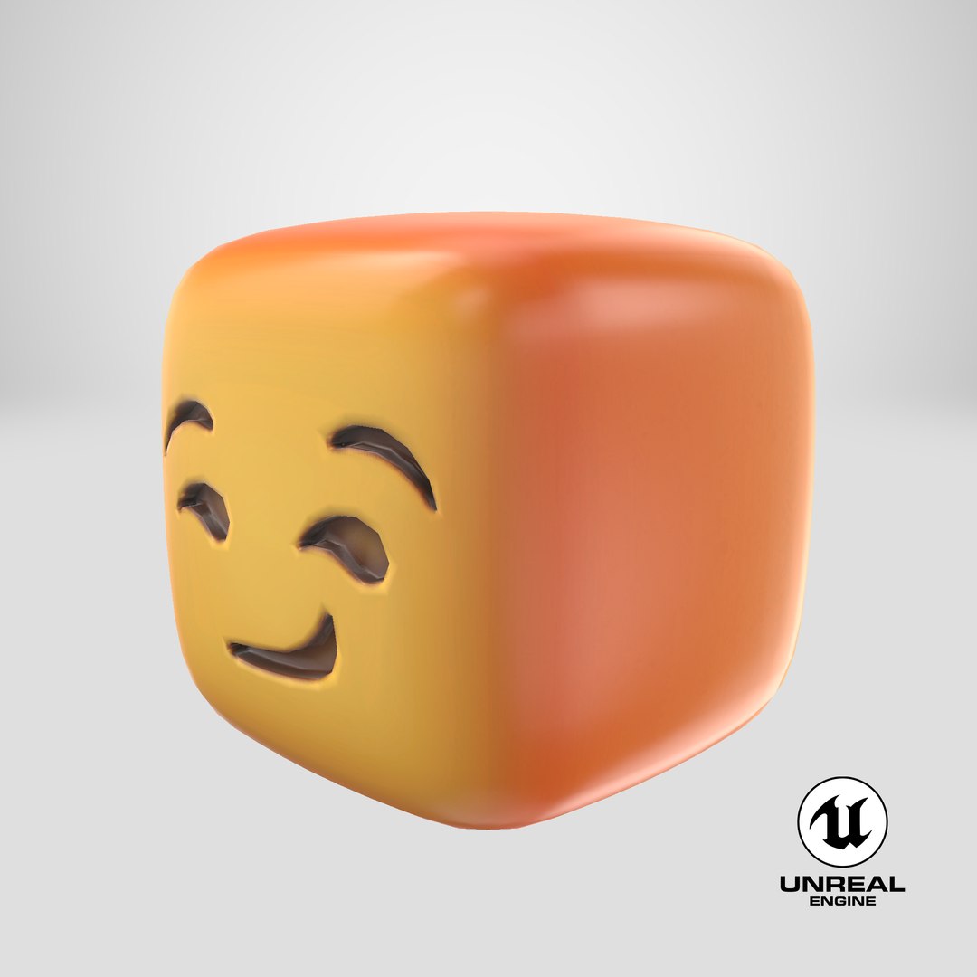 Smiley Face Emoji 26 Model - TurboSquid 2070263