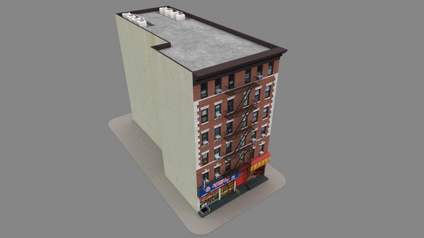 NYC New York City Building 3d model 05 3D model - TurboSquid 1900970