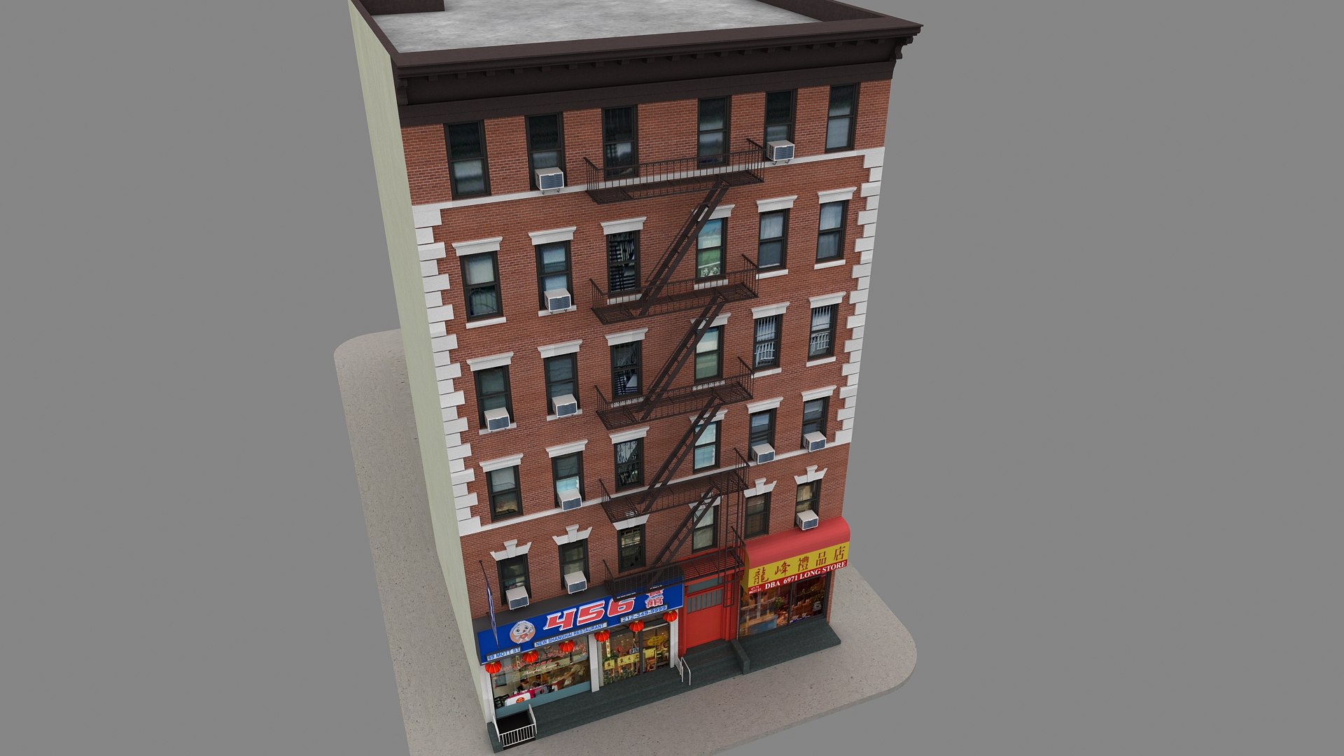 NYC New York City Building 3d model 05 3D model - TurboSquid 1900970
