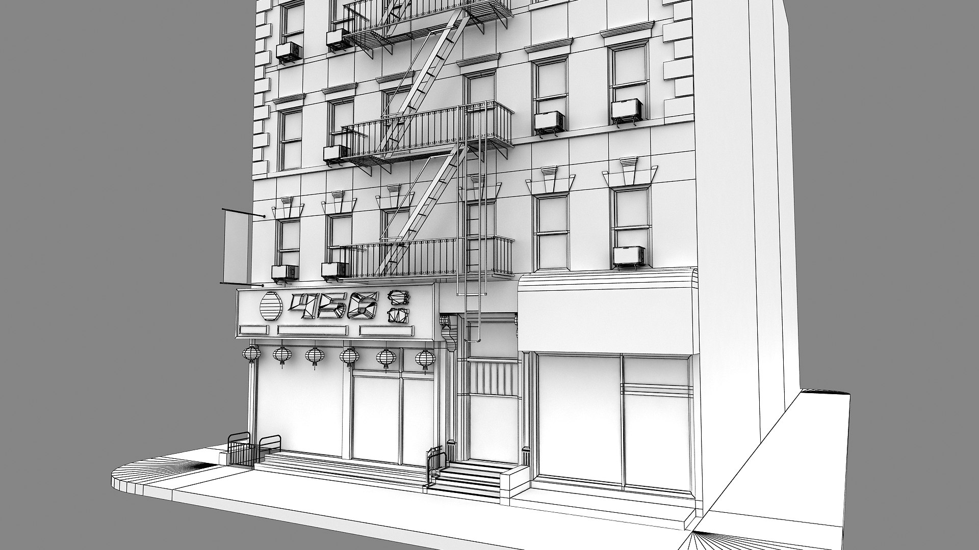 NYC New York City Building 3d model 05 3D model - TurboSquid 1900970