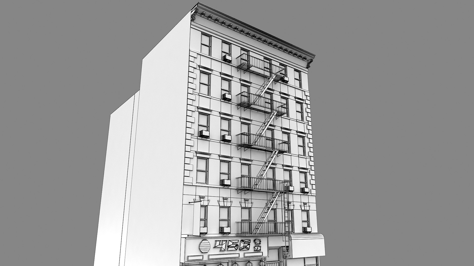 NYC New York City Building 3d model 05 3D model - TurboSquid 1900970