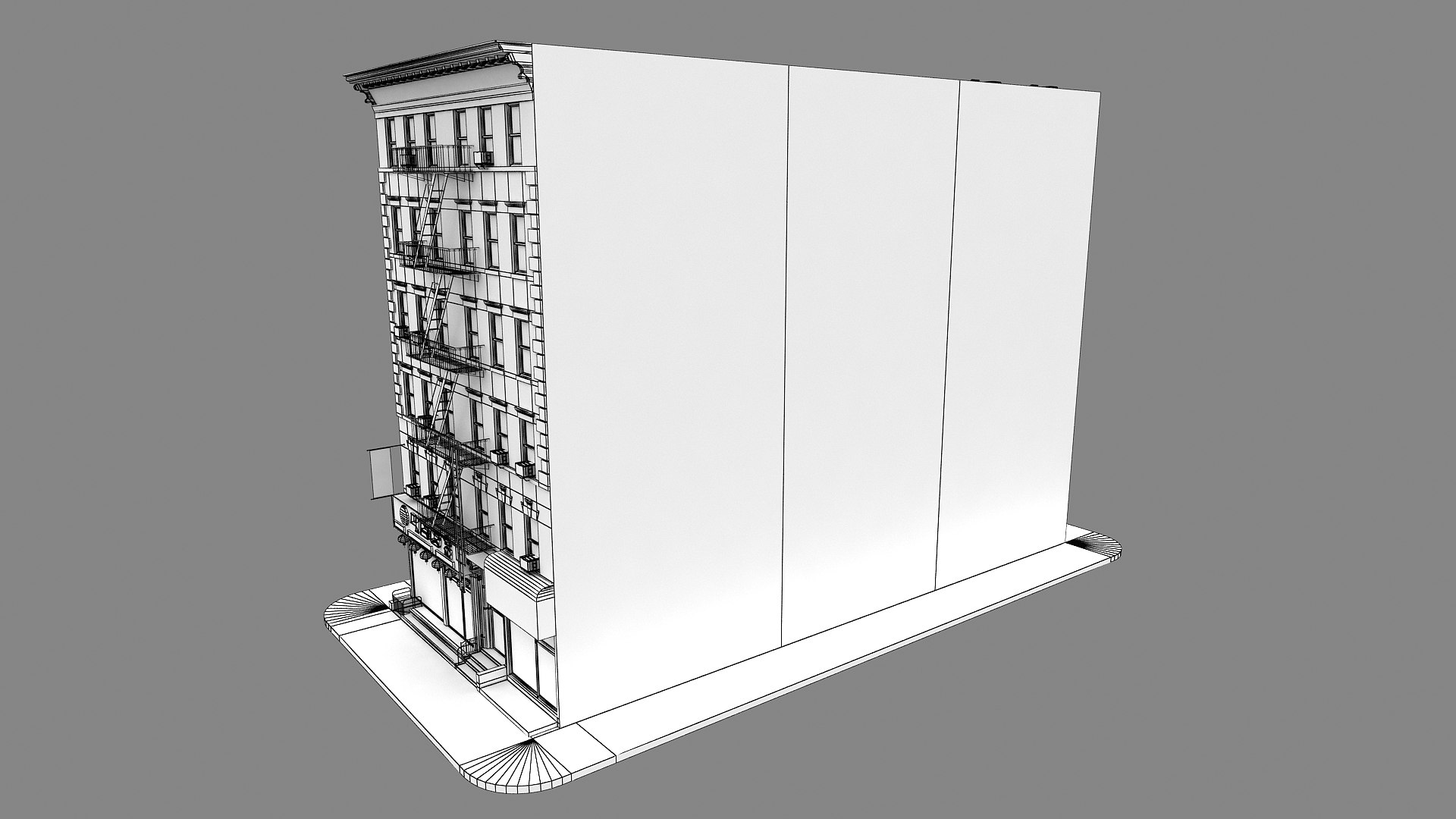 NYC New York City Building 3d model 05 3D model - TurboSquid 1900970