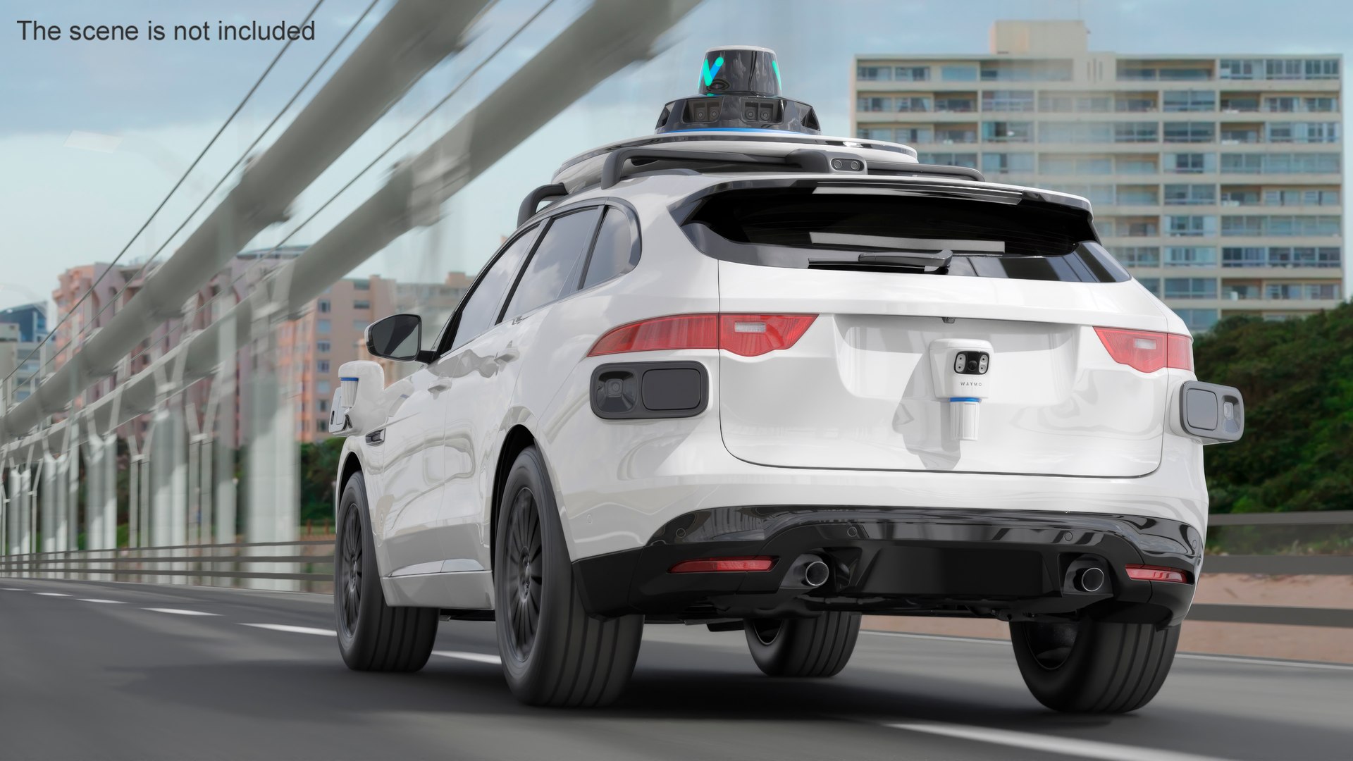 3D Autonomous Ride Hailing SUV White Model - TurboSquid 2385570