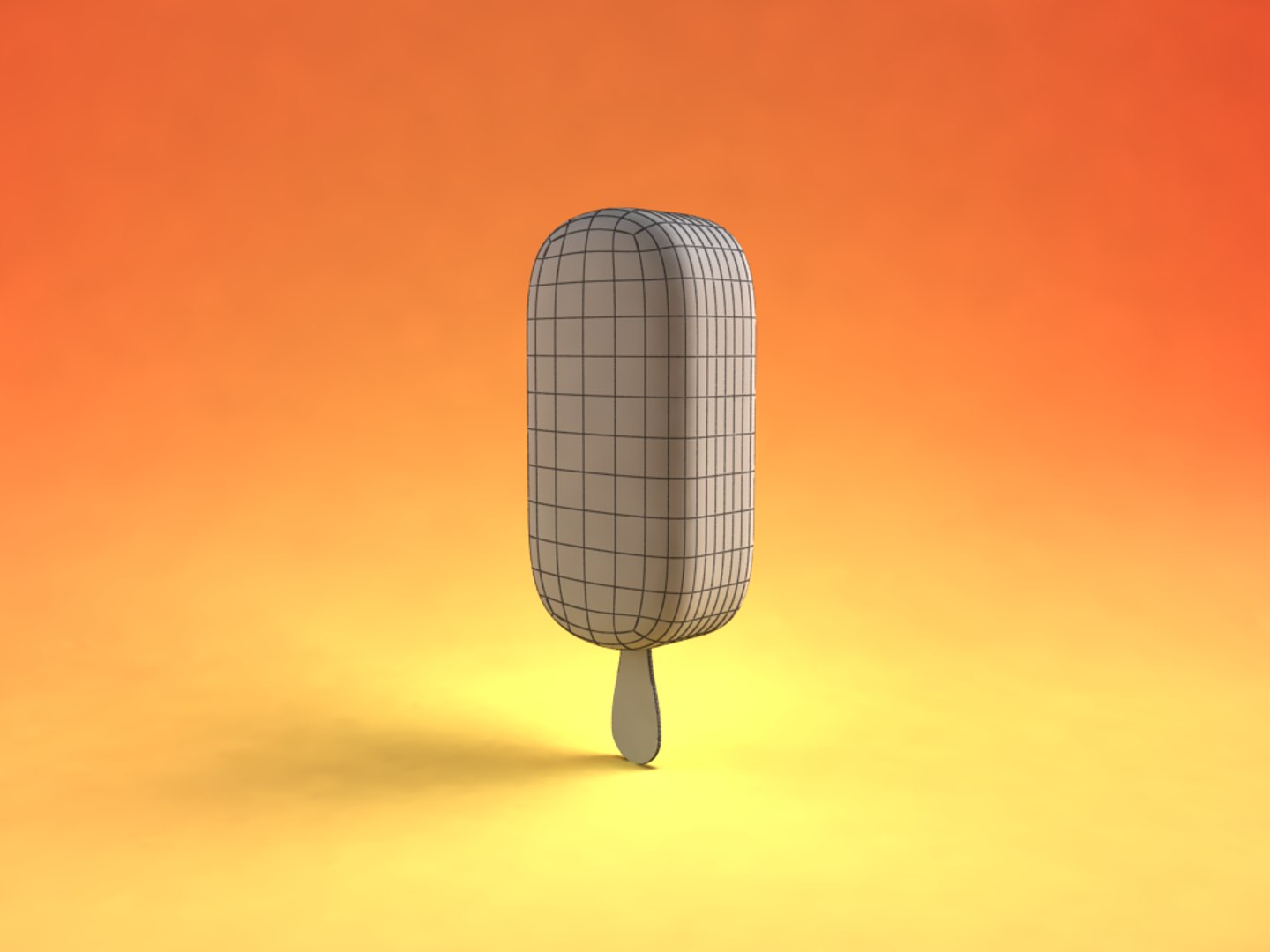 3d Ice Cream Model