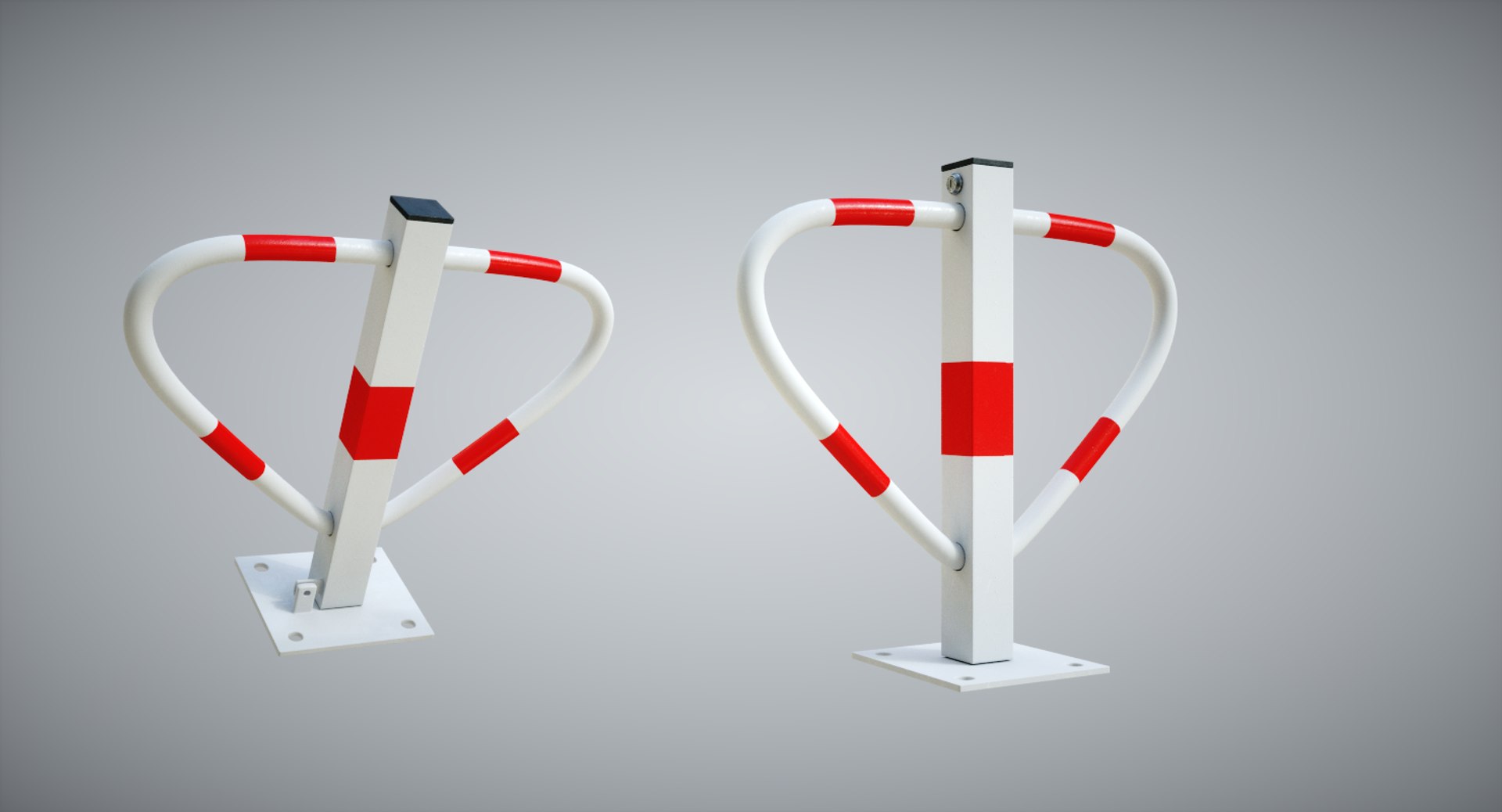 3D 4k Parking Stop Model - TurboSquid 1211790