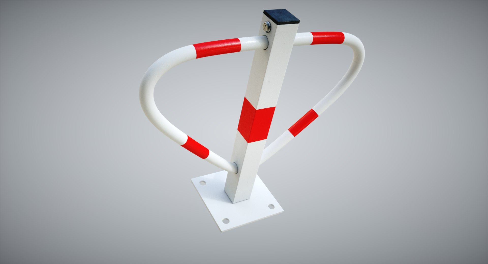 3D 4k Parking Stop Model - TurboSquid 1211790