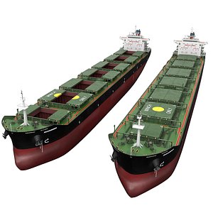3D Bulk Carrier Models - Browse & Download Formats - TurboSquid