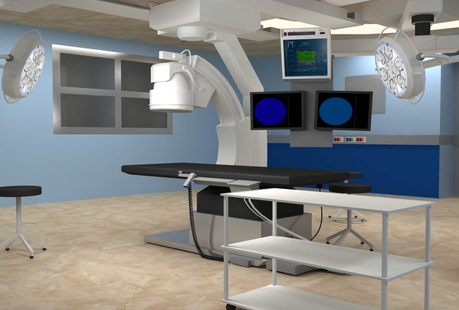 Surgery Room 3d Model