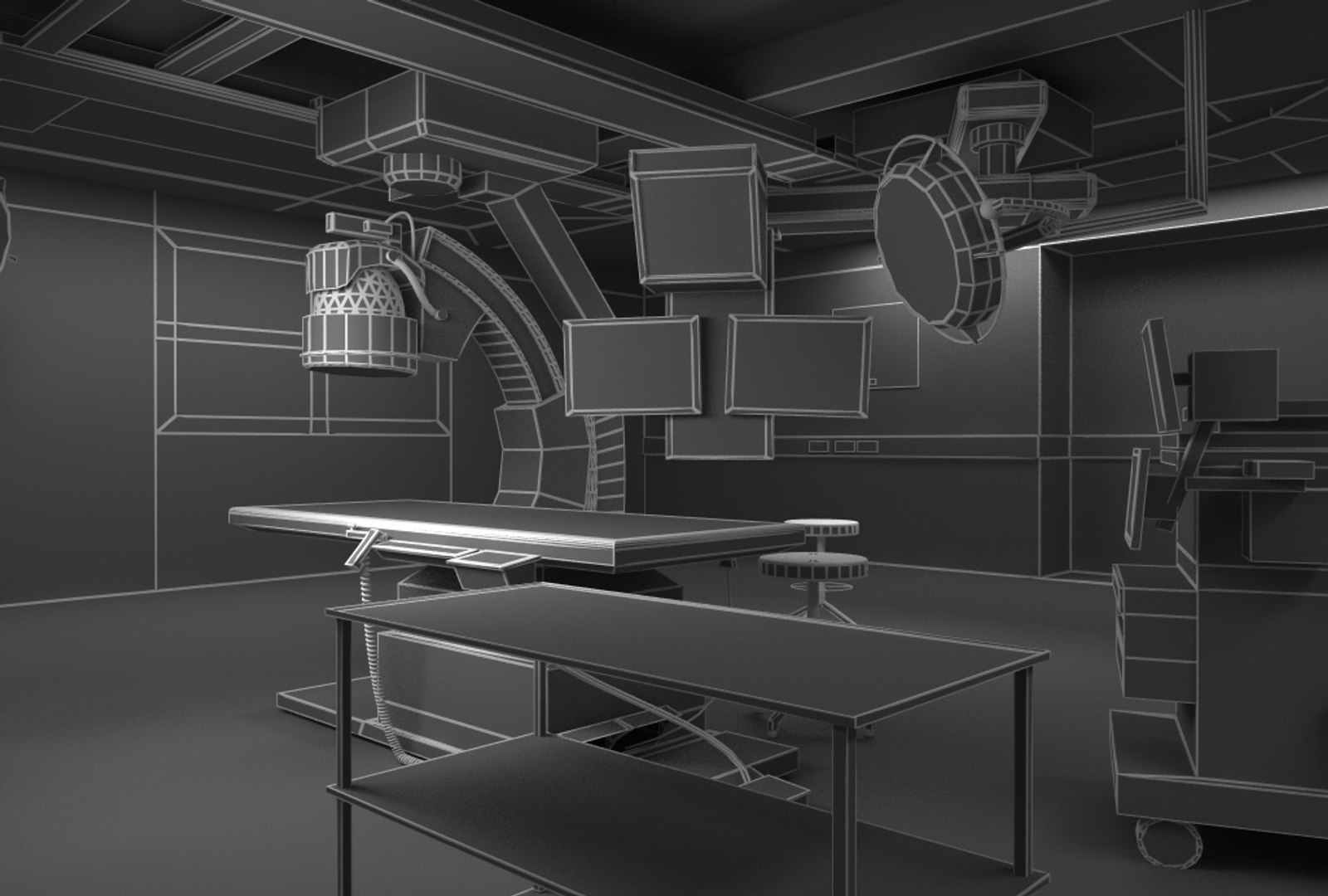 Surgery Room 3d Model