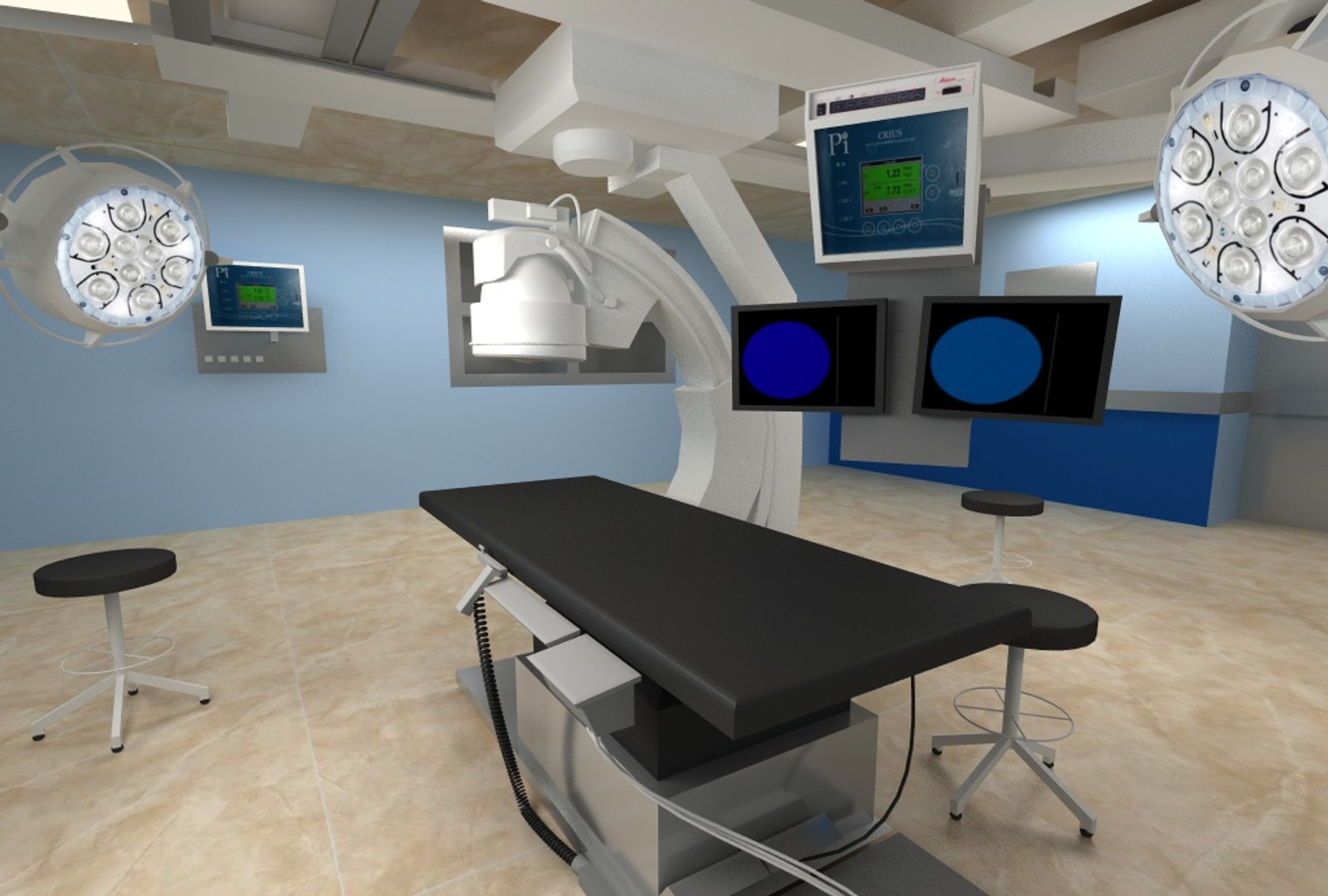 Surgery Room 3d Model