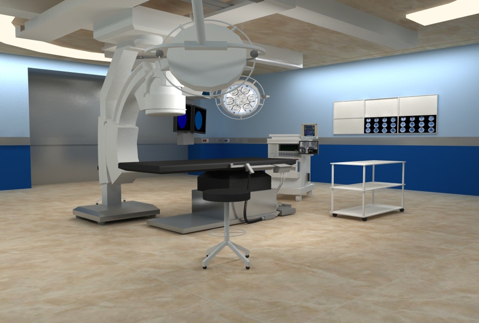 Surgery Room 3d Model