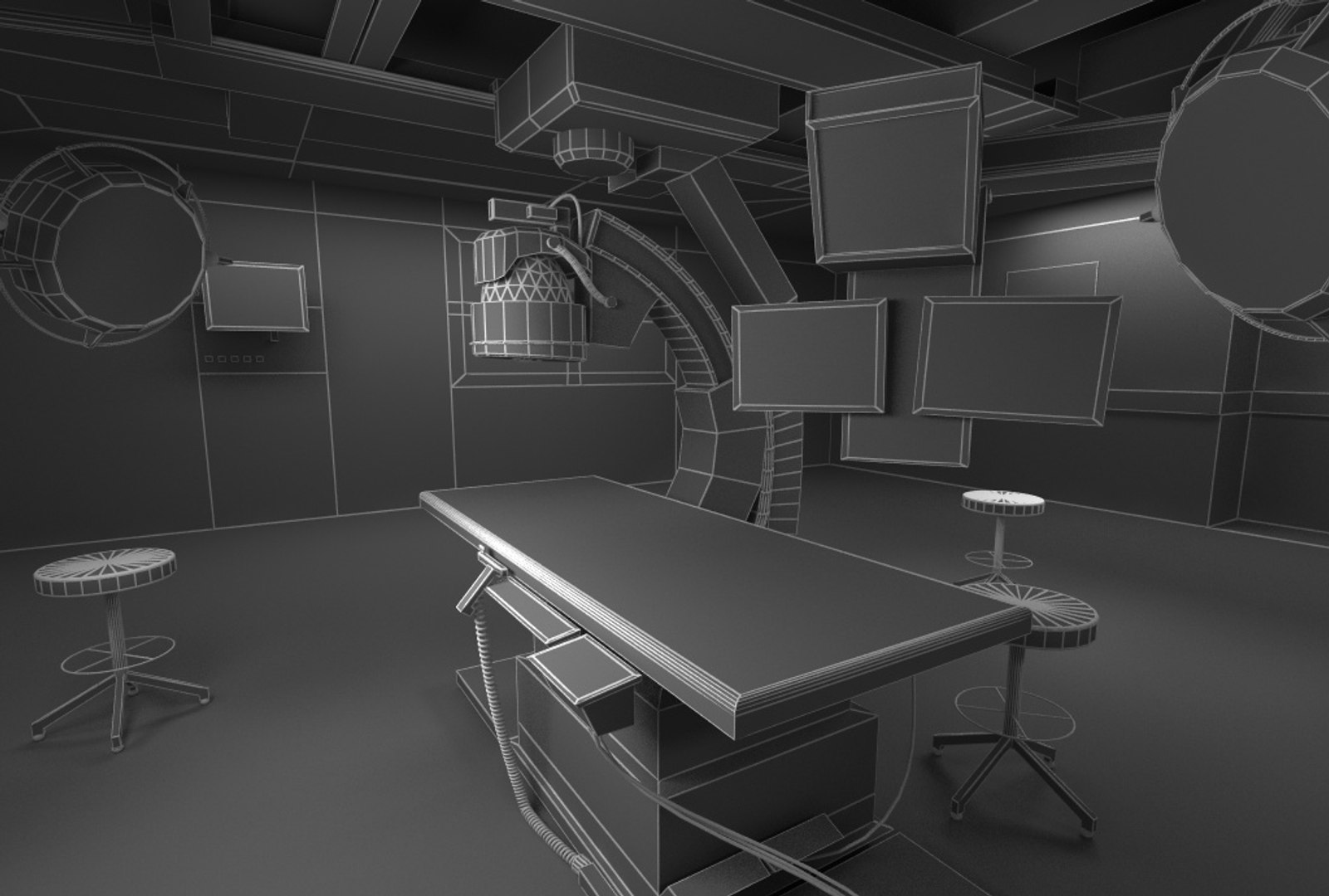 Surgery Room 3d Model