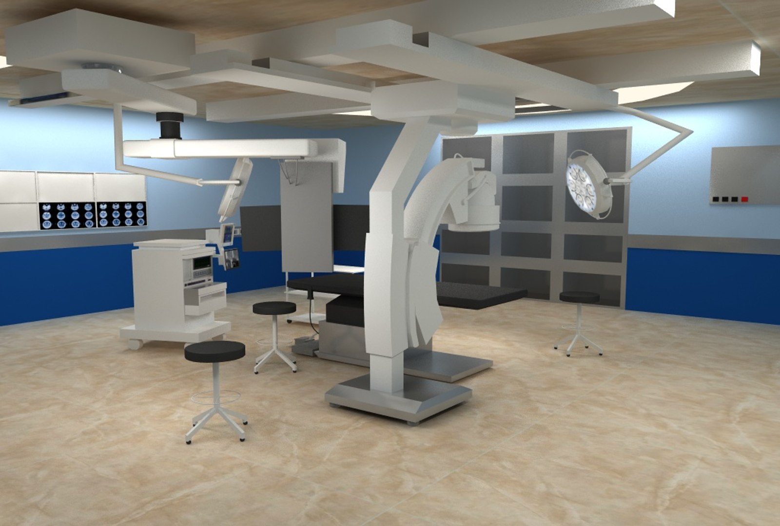 Surgery Room 3d Model