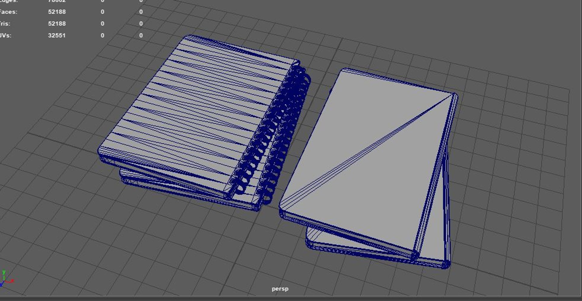 3D Notebook Low-poly 3D Model Model - TurboSquid 2348184