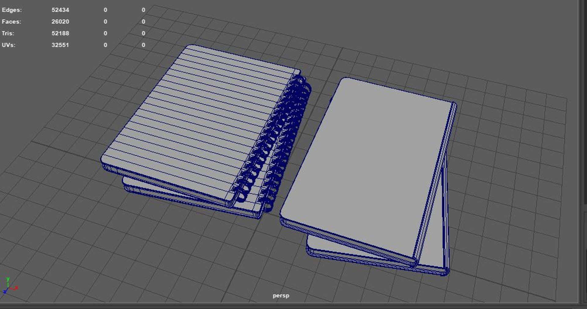 3D Notebook Low-poly 3D Model Model - TurboSquid 2348184