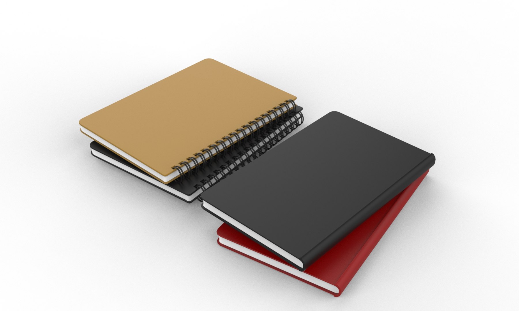 3D Notebook Low-poly 3D Model Model - TurboSquid 2348184