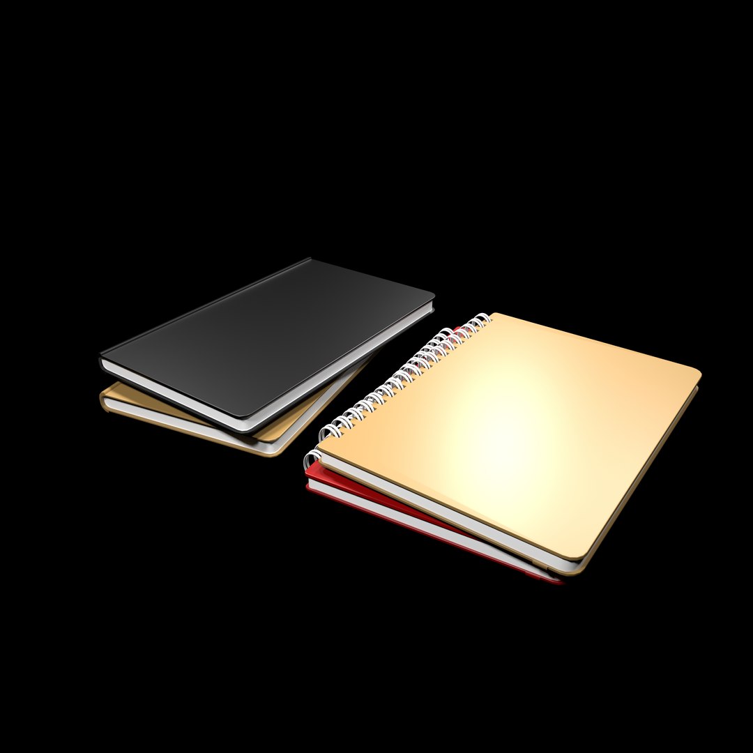 3D Notebook Low-poly 3D Model Model - TurboSquid 2348184