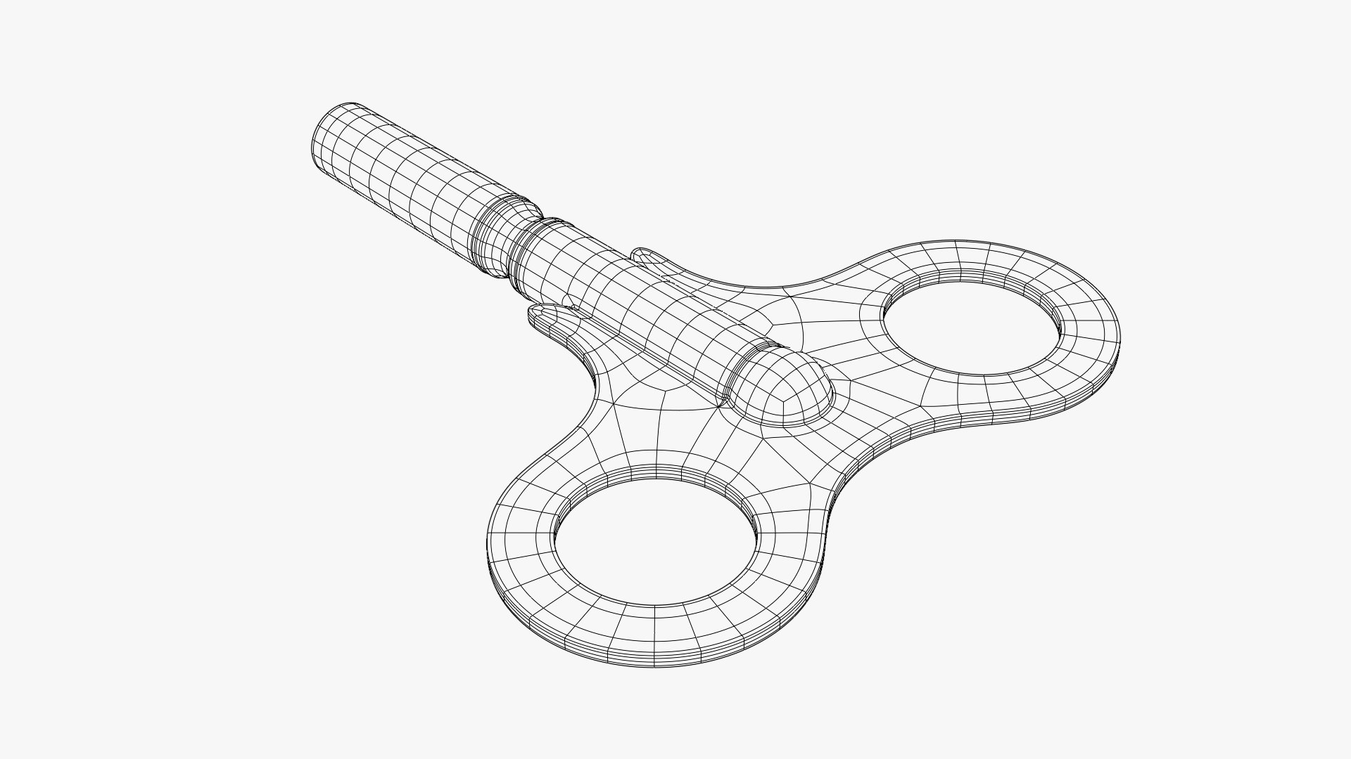 Wind Up Key 3D Model Model - TurboSquid 2399221