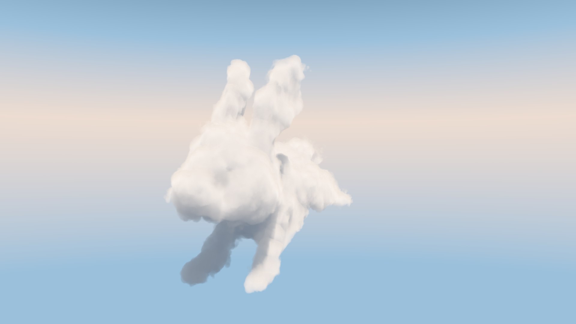 3D Cloud Bunny - TurboSquid 1792961