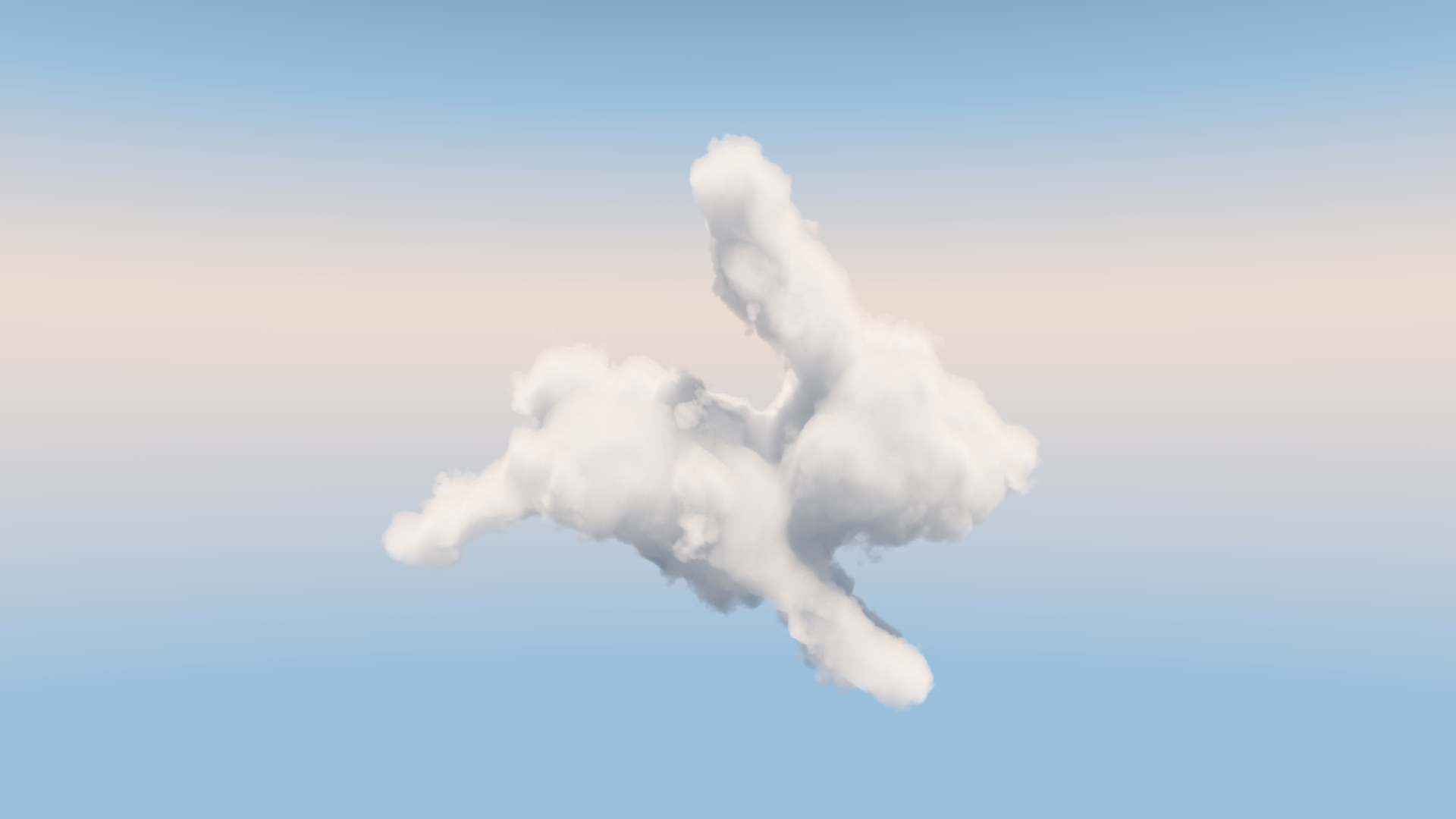 3D Cloud Bunny - TurboSquid 1792961