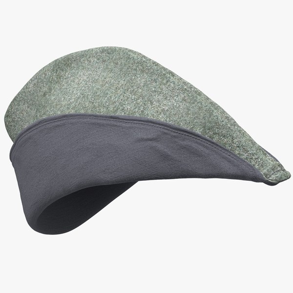 Medieval archer cap grey 3D model - TurboSquid 1587823