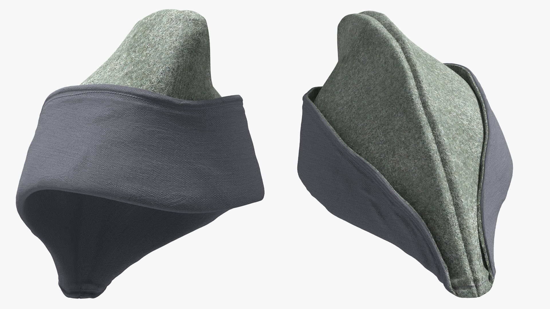 Medieval Archer Cap Grey 3D Model - TurboSquid 1587823