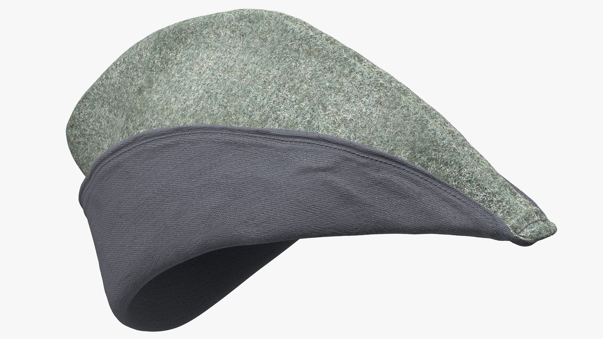 Medieval archer cap grey 3D model - TurboSquid 1587823