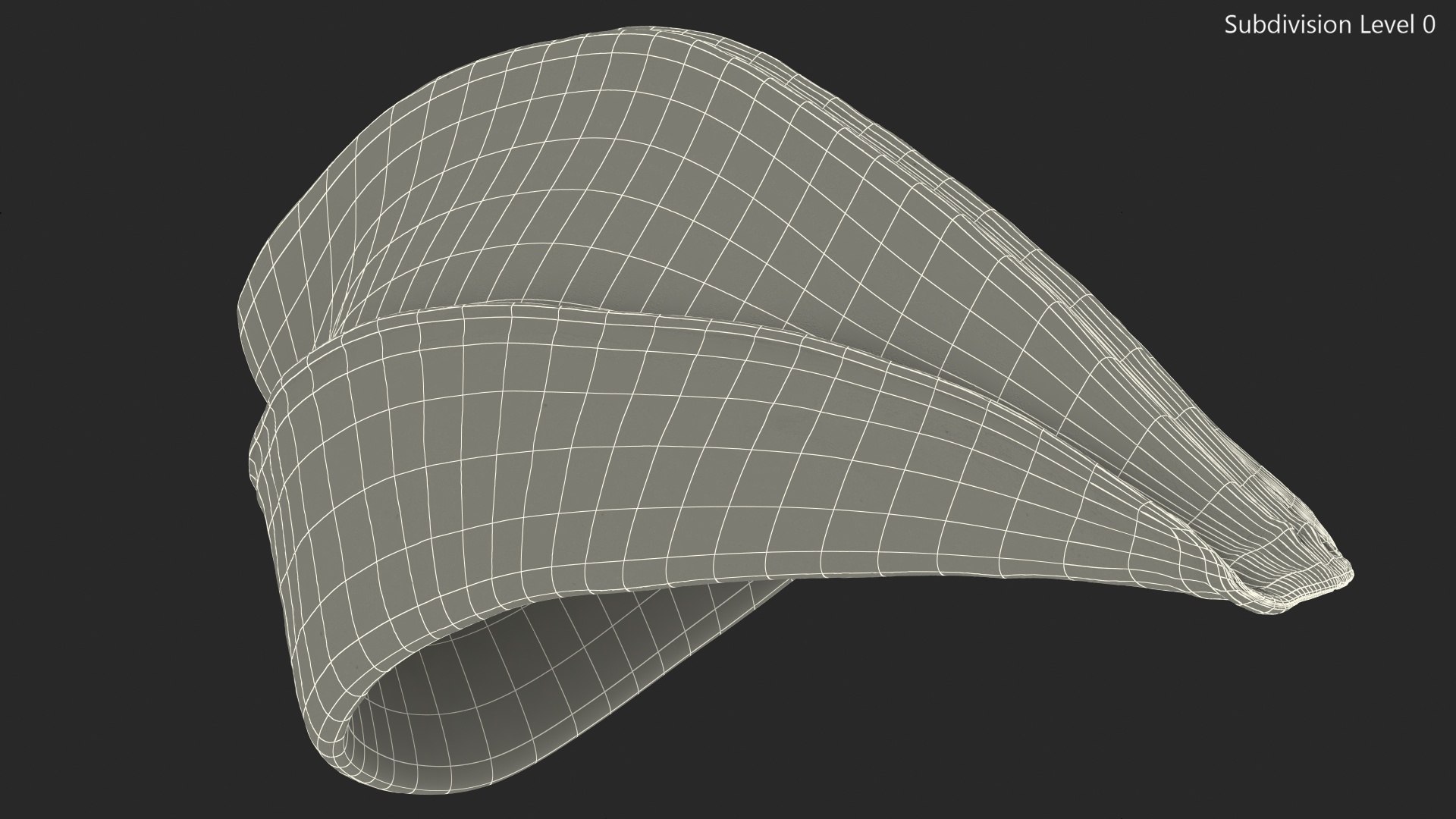 Medieval Archer Cap Grey 3D Model - TurboSquid 1587823
