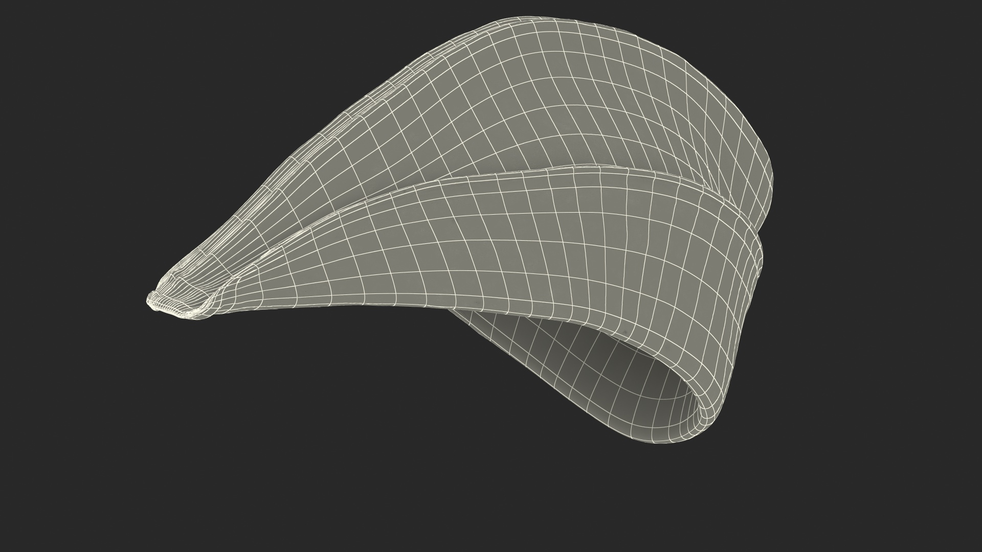 Medieval Archer Cap Grey 3D Model - TurboSquid 1587823