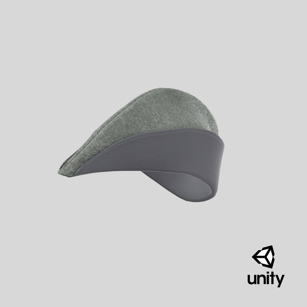 Medieval archer cap grey 3D model - TurboSquid 1587823