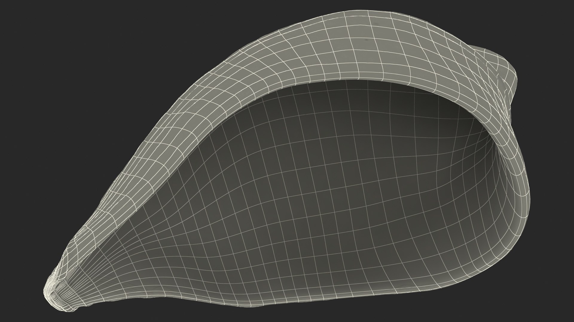 Medieval archer cap grey 3D model - TurboSquid 1587823