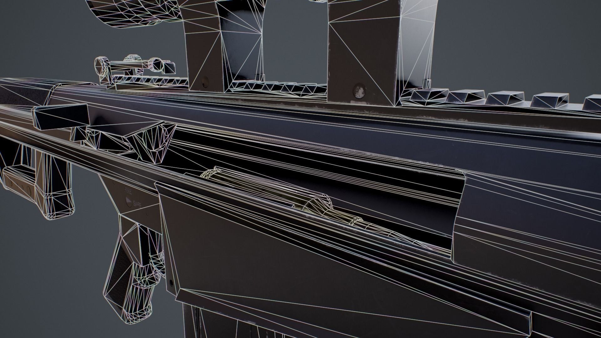 Pbr Rifle Model - TurboSquid 1418286