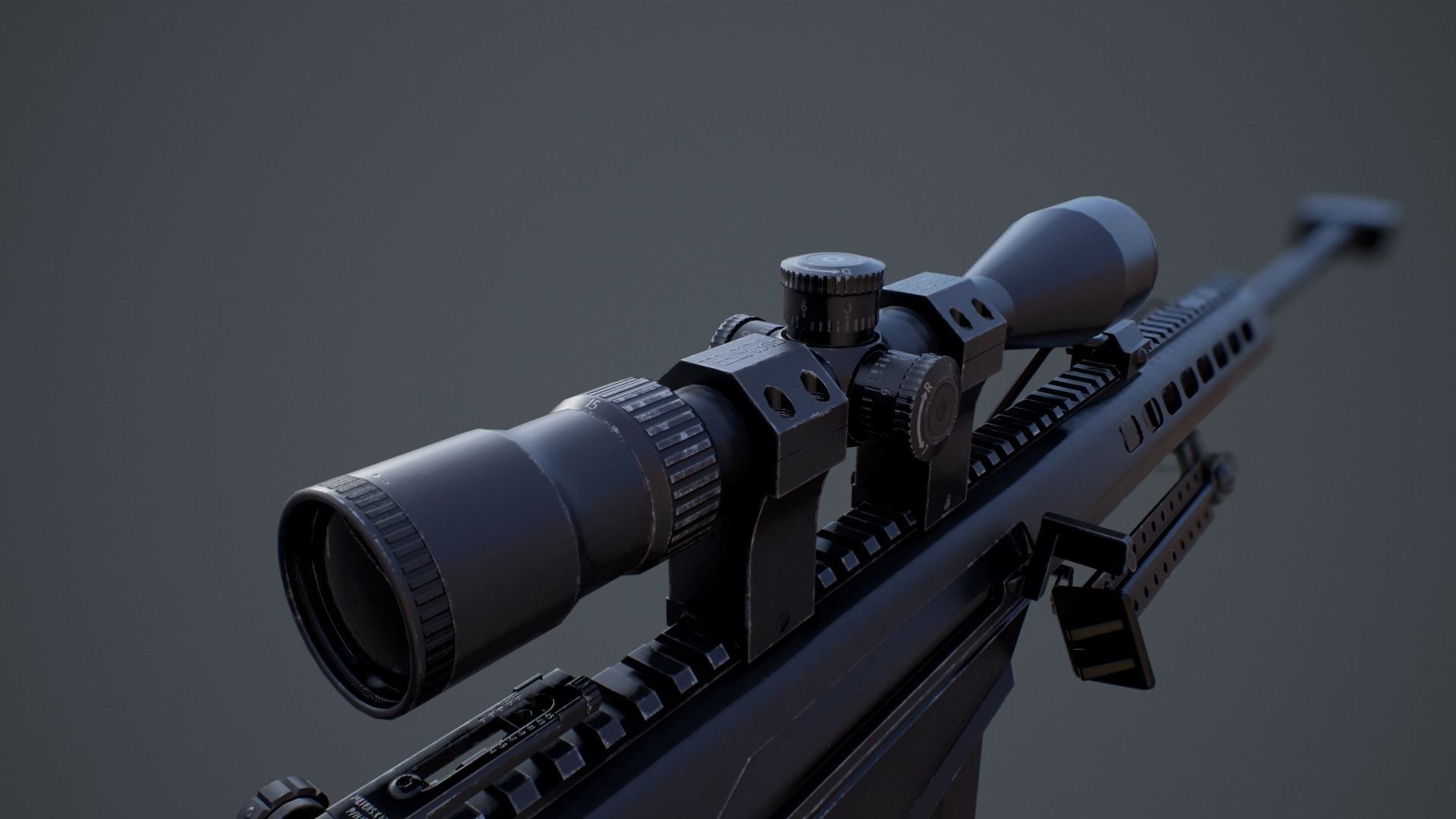 Pbr Rifle Model - TurboSquid 1418286