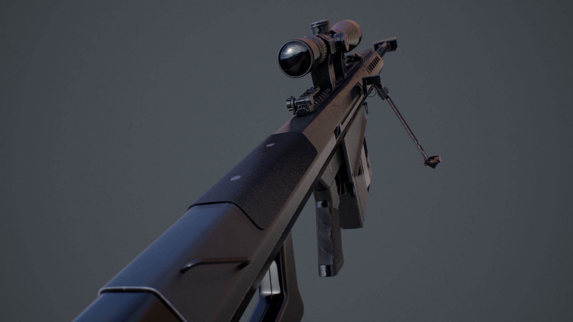Pbr Rifle Model - TurboSquid 1418286