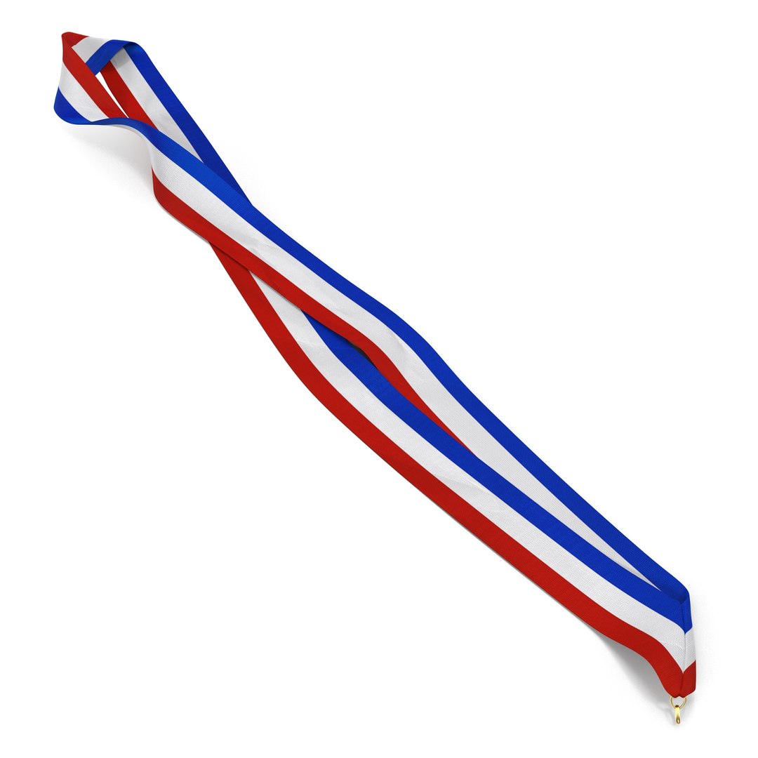 Medal Ribbon 4 Modeled 3d Model
