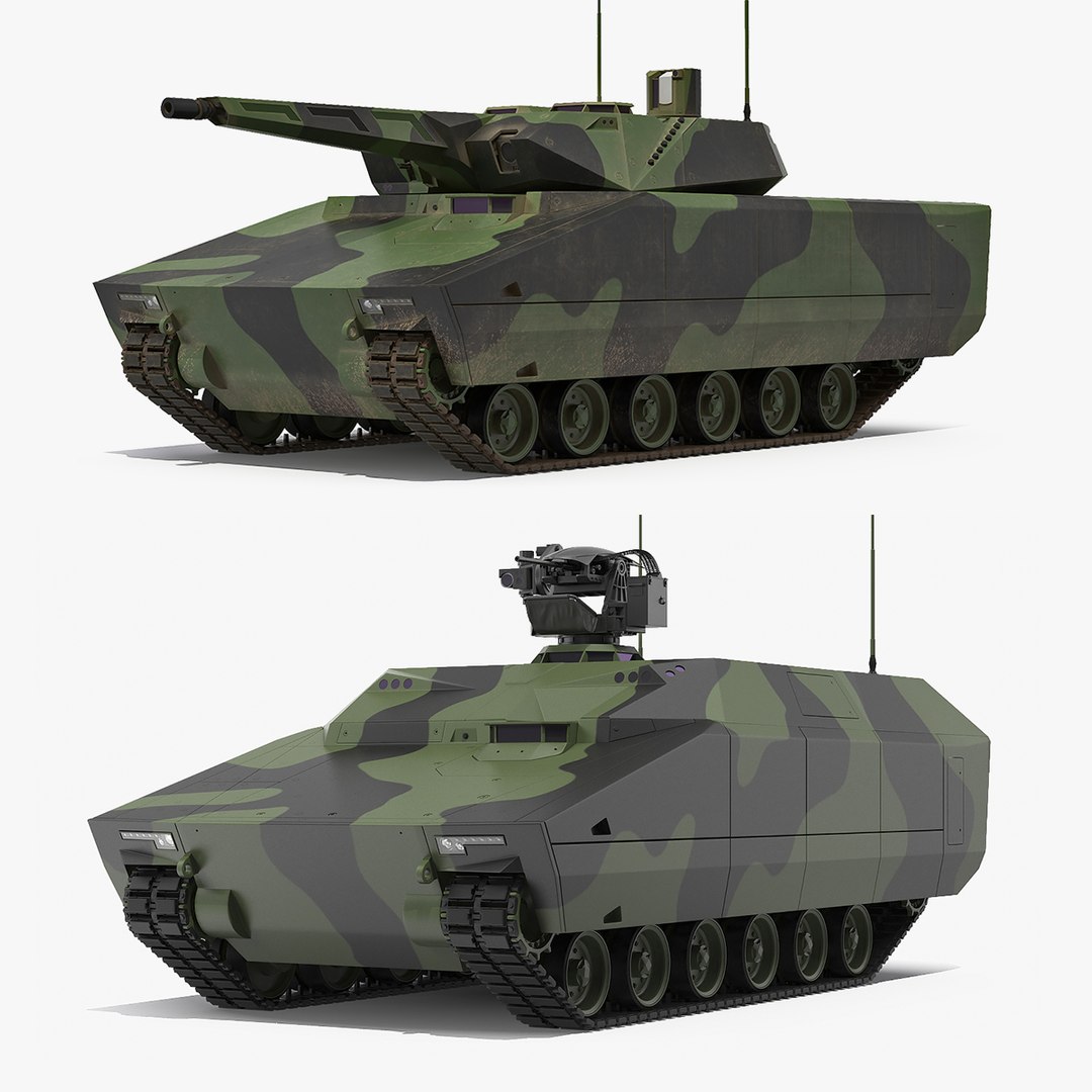 3D lynx kf41 tank model - TurboSquid 1379597