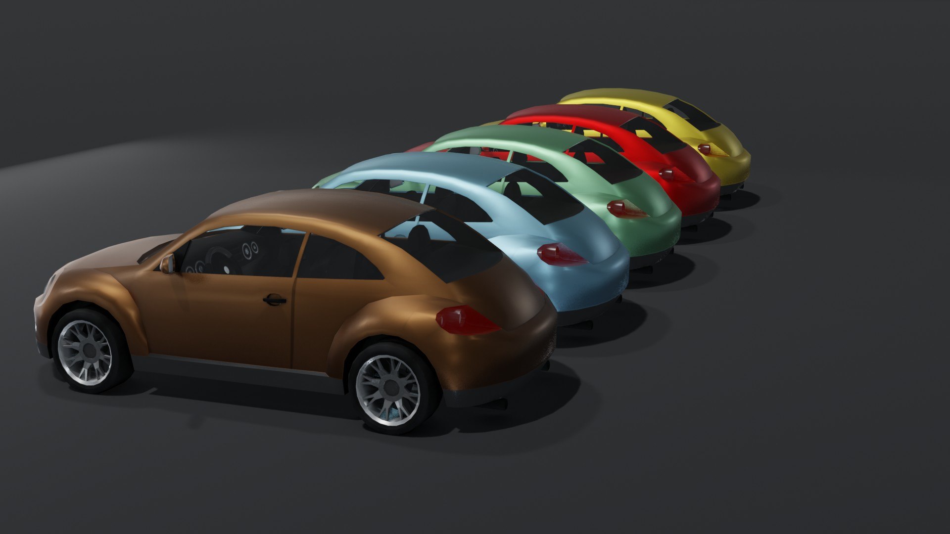 3D model generic compact car interior - TurboSquid 1589164