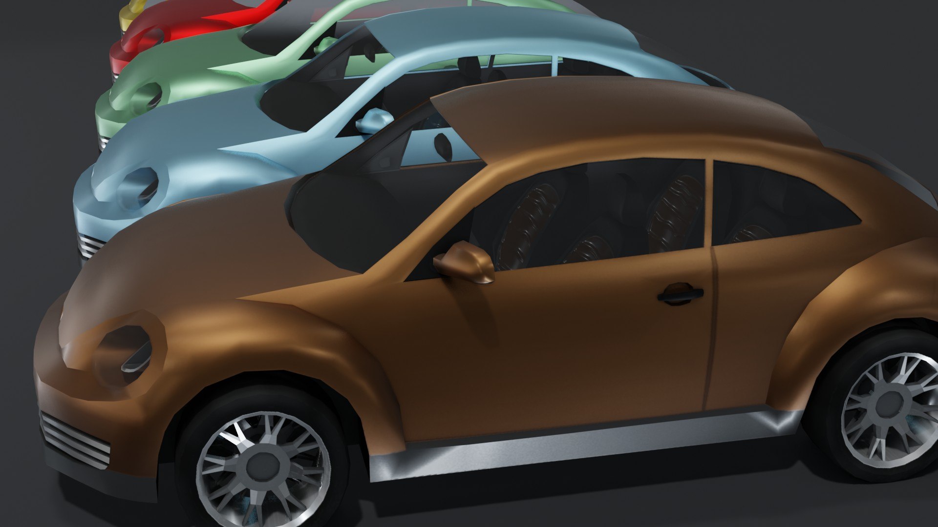 3D model generic compact car interior - TurboSquid 1589164