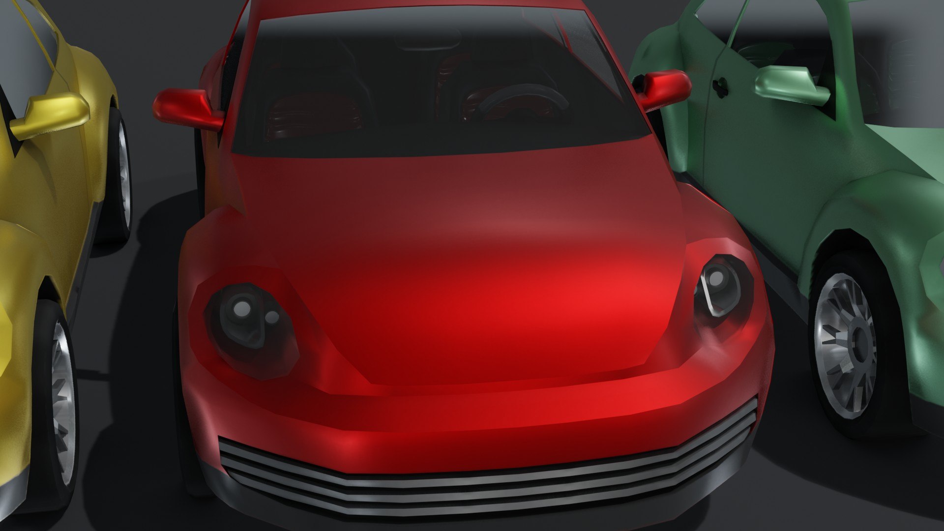 3D model generic compact car interior - TurboSquid 1589164