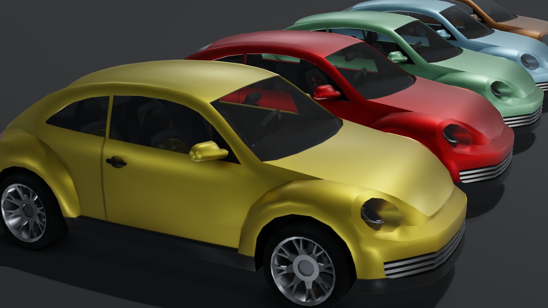 3D model generic compact car interior - TurboSquid 1589164