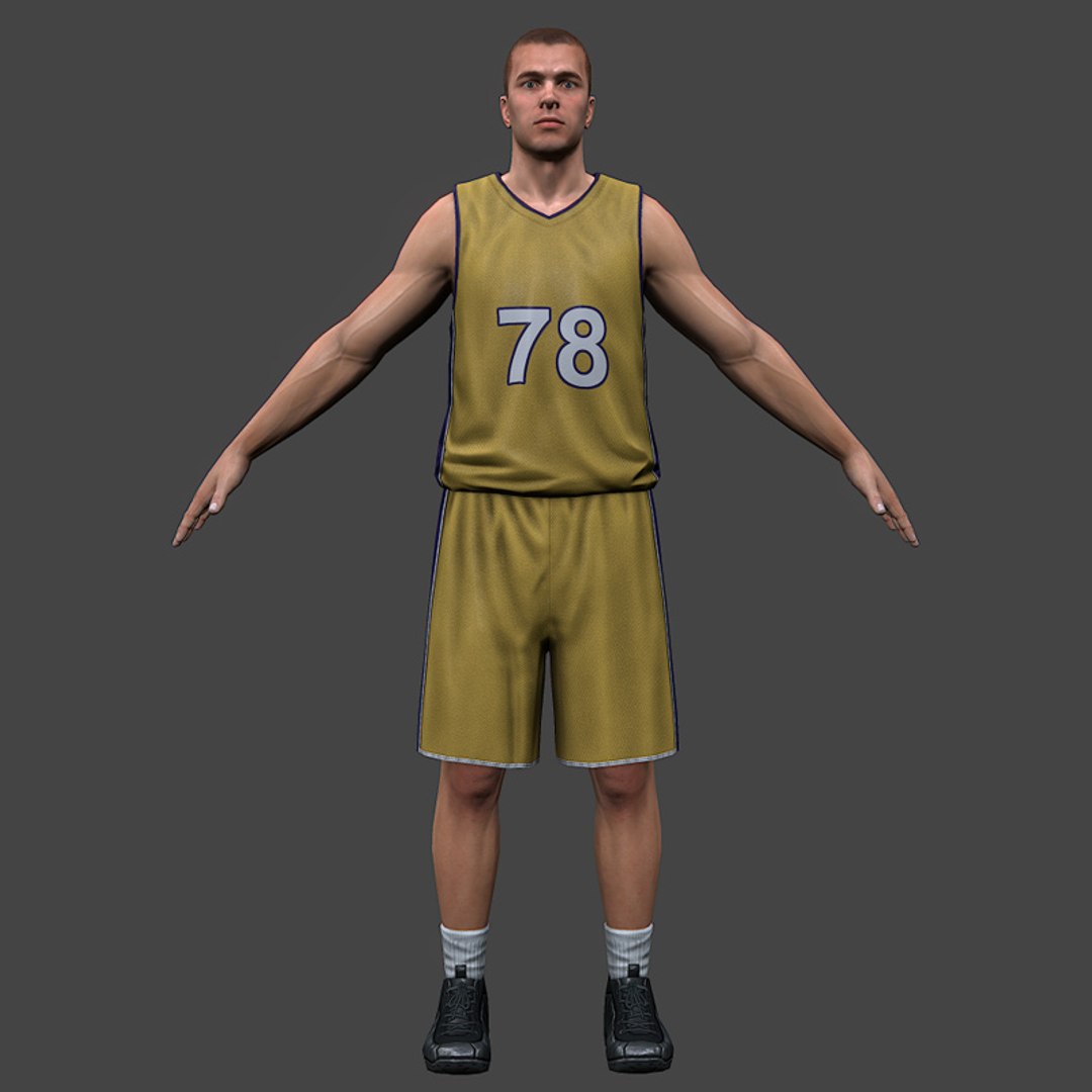 3ds Max Body Basketball